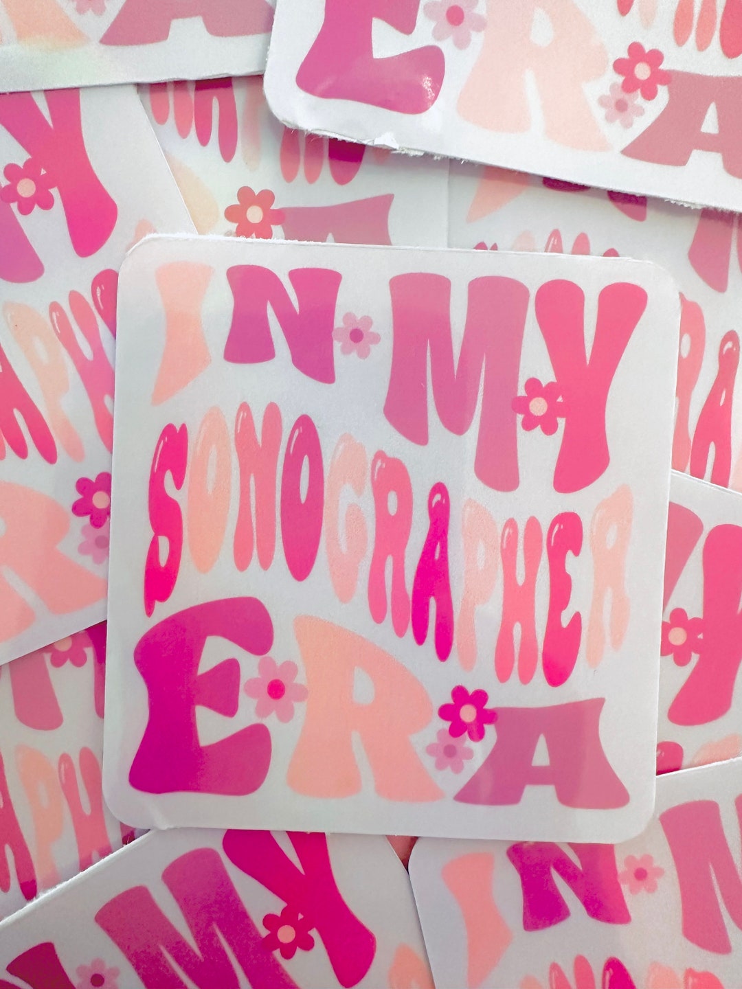 In My Sonographer Era Sticker - Etsy