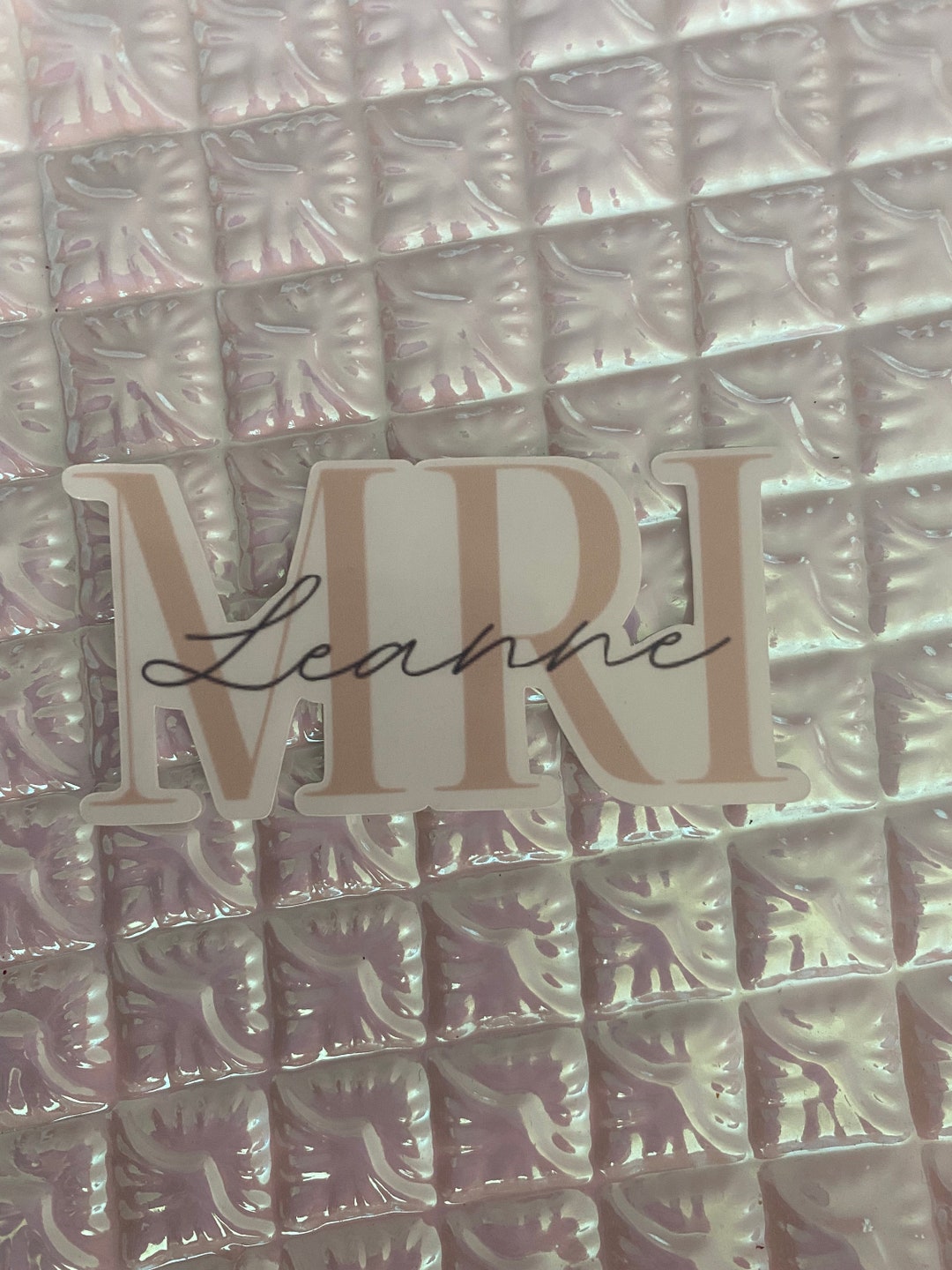 Personalized MRI Tech Name Sticker or Locker Magnet - Etsy