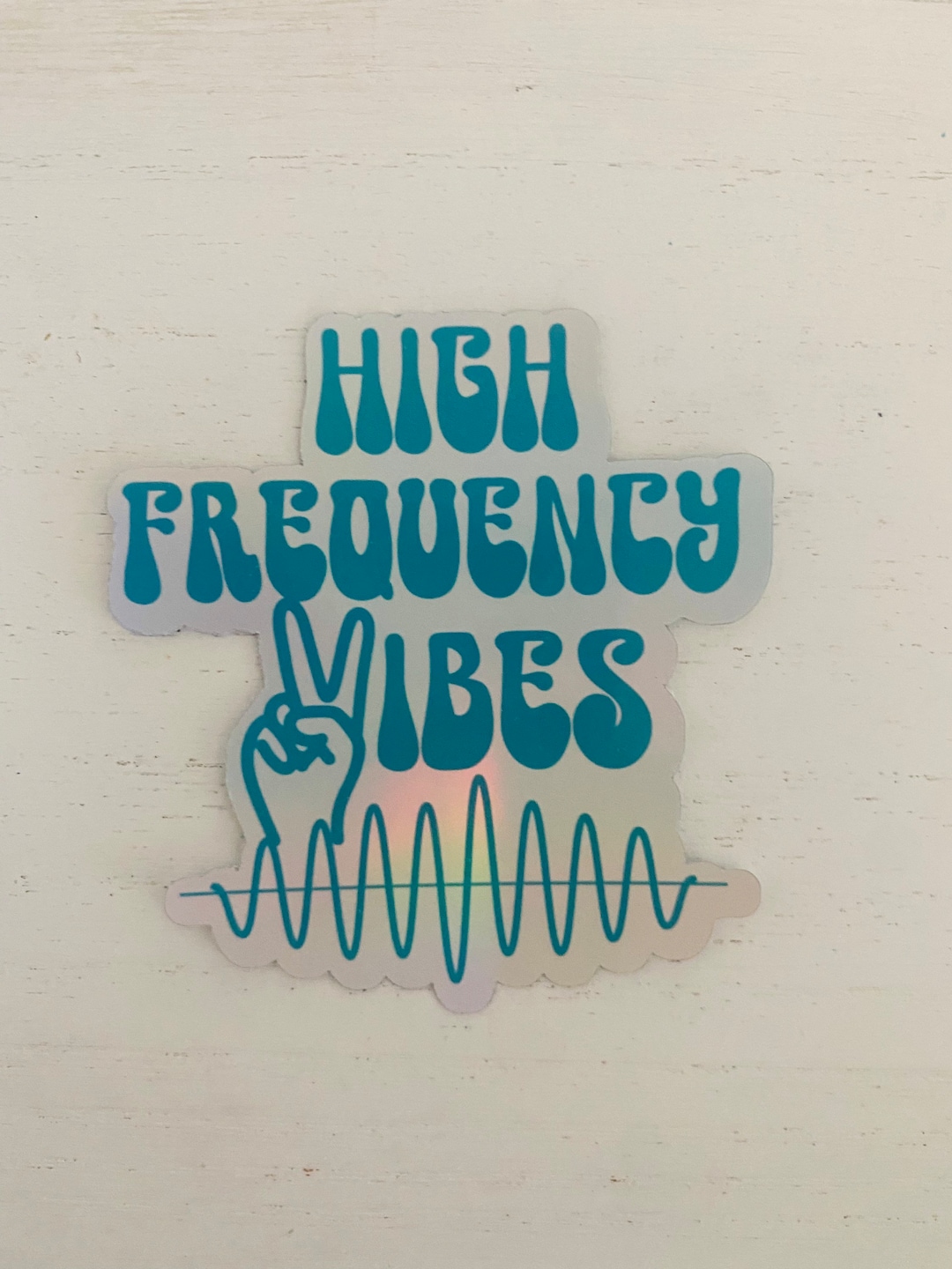 HIGH FREQUENCY VIBES Ultrasound Tech Sticker - Etsy