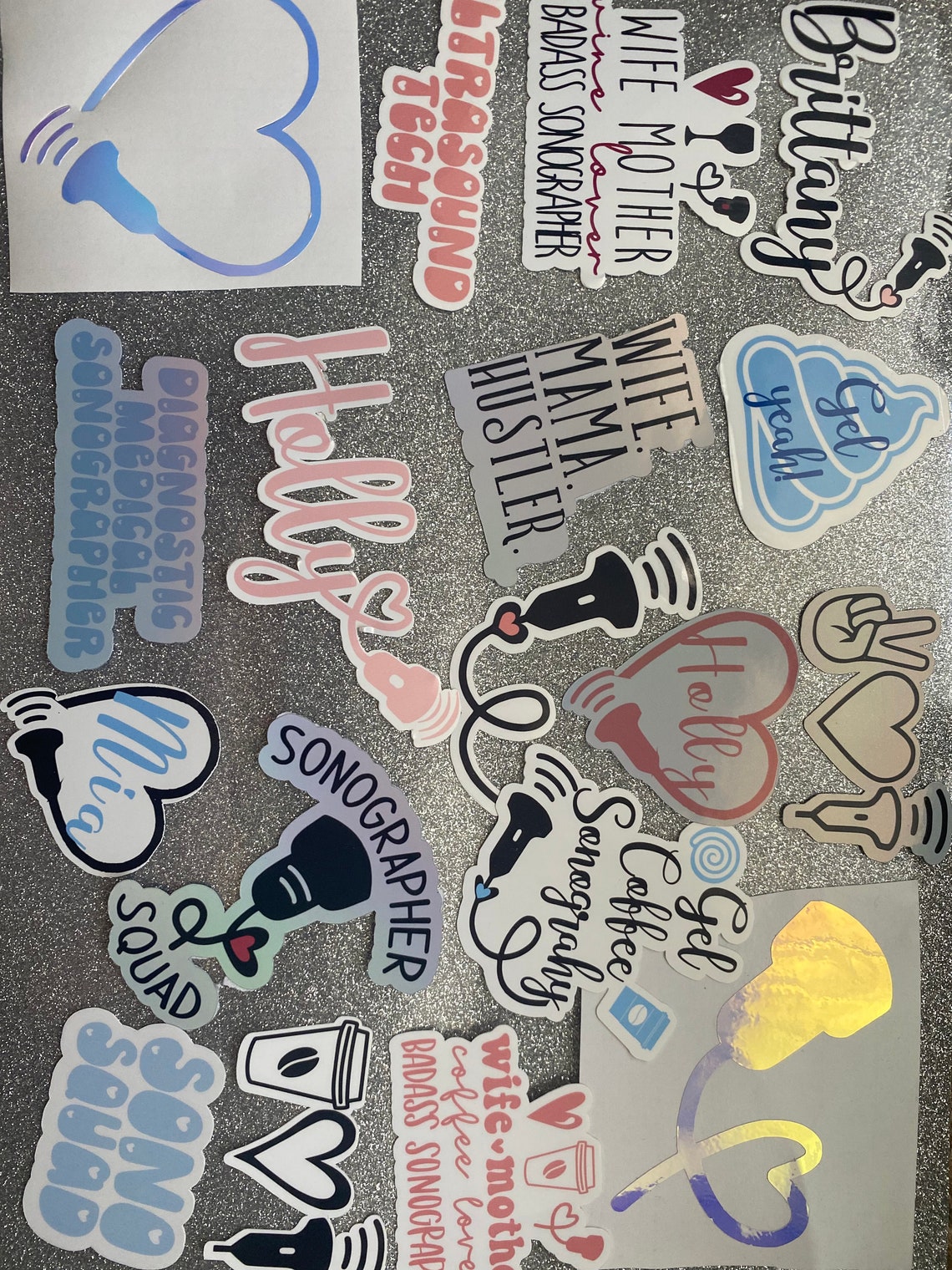Sonography Sticker Pack - Etsy