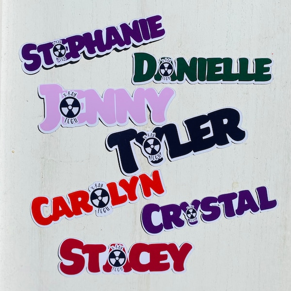 Magnetic Locker Name Tags - Etsy Australia