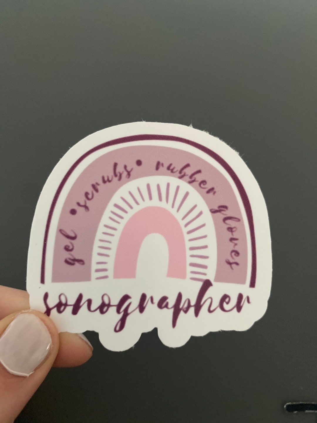 Sonographer Sticker - Etsy