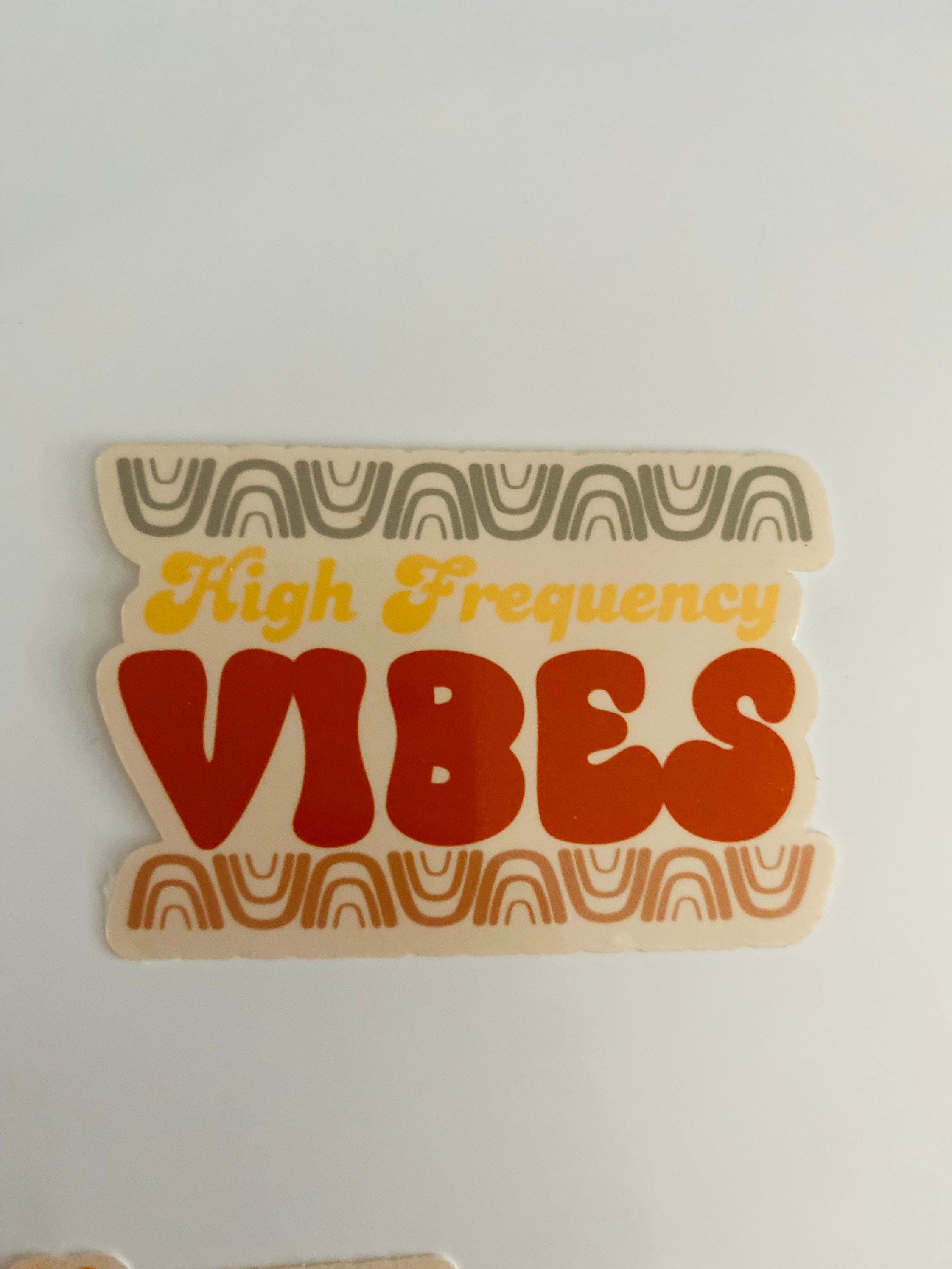 High Frequency Vibes Ultrasound Sticker - Etsy