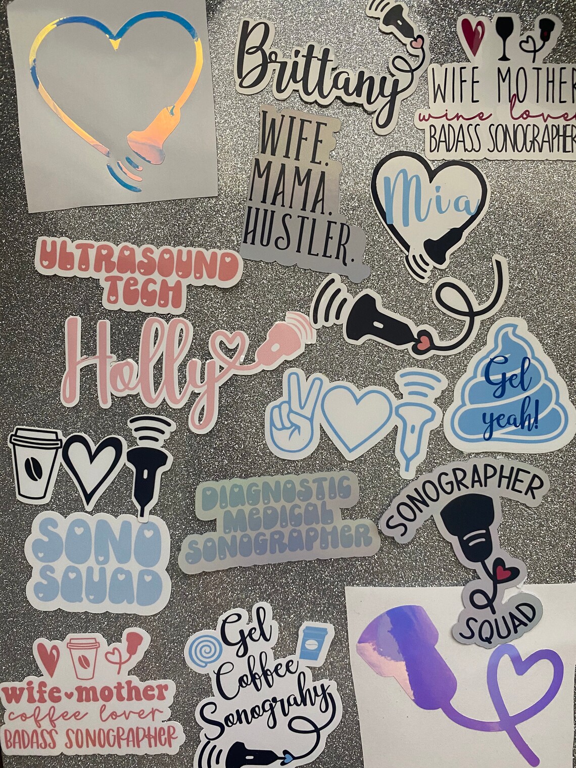 Sonography Sticker Pack - Etsy
