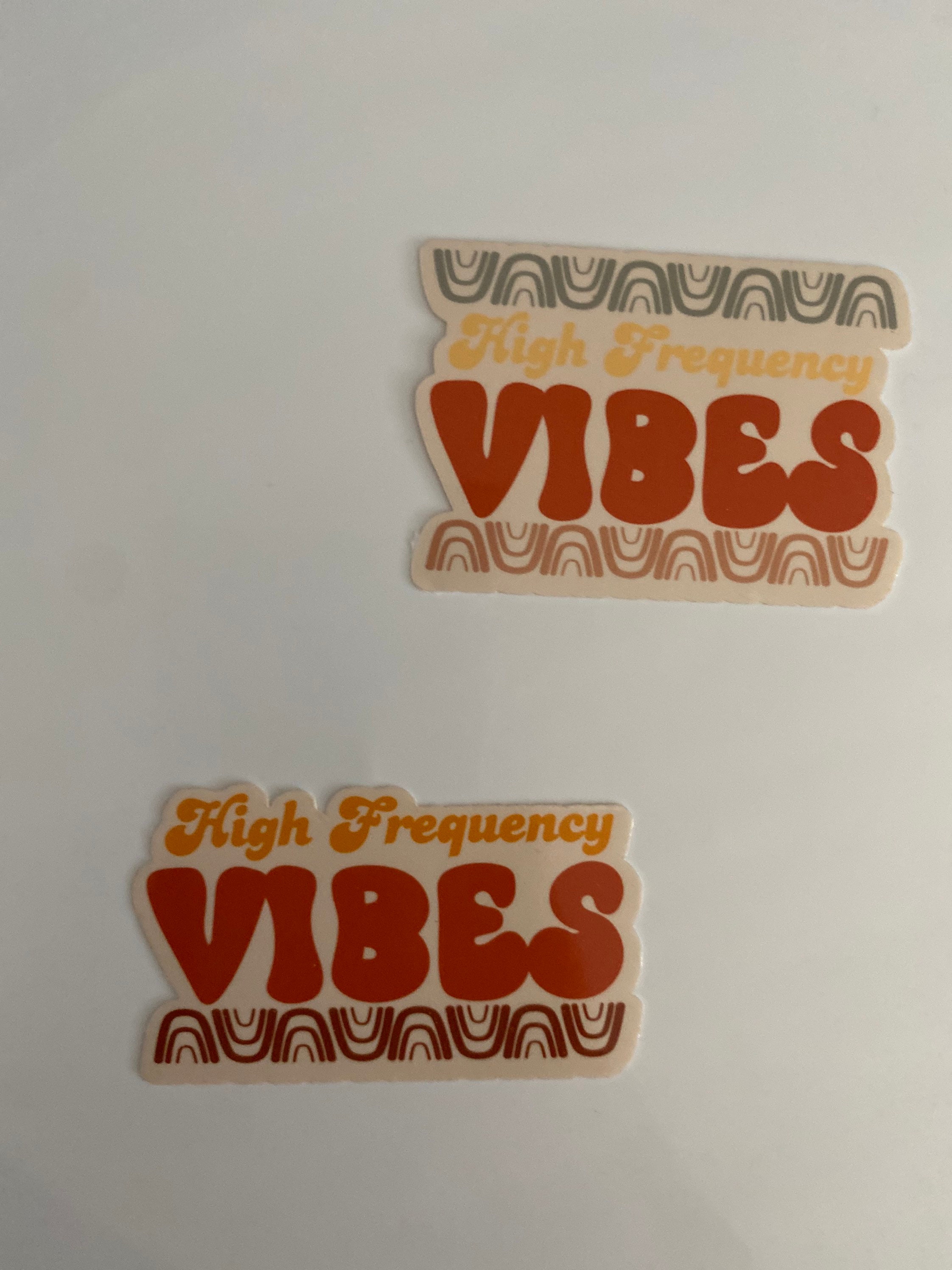 High Frequency Vibes Ultrasound Sticker - Etsy