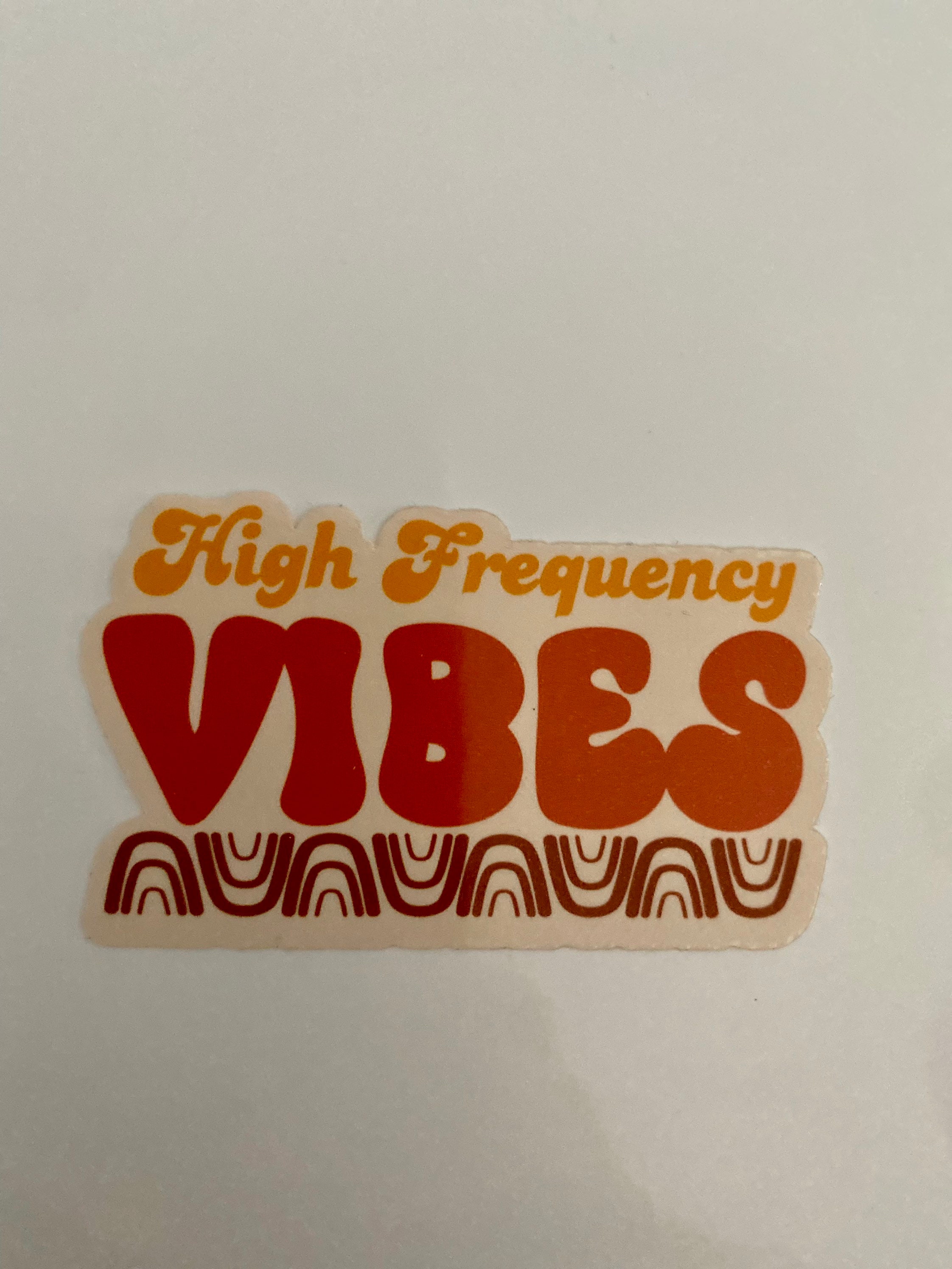 High Frequency Vibes Ultrasound Sticker - Etsy