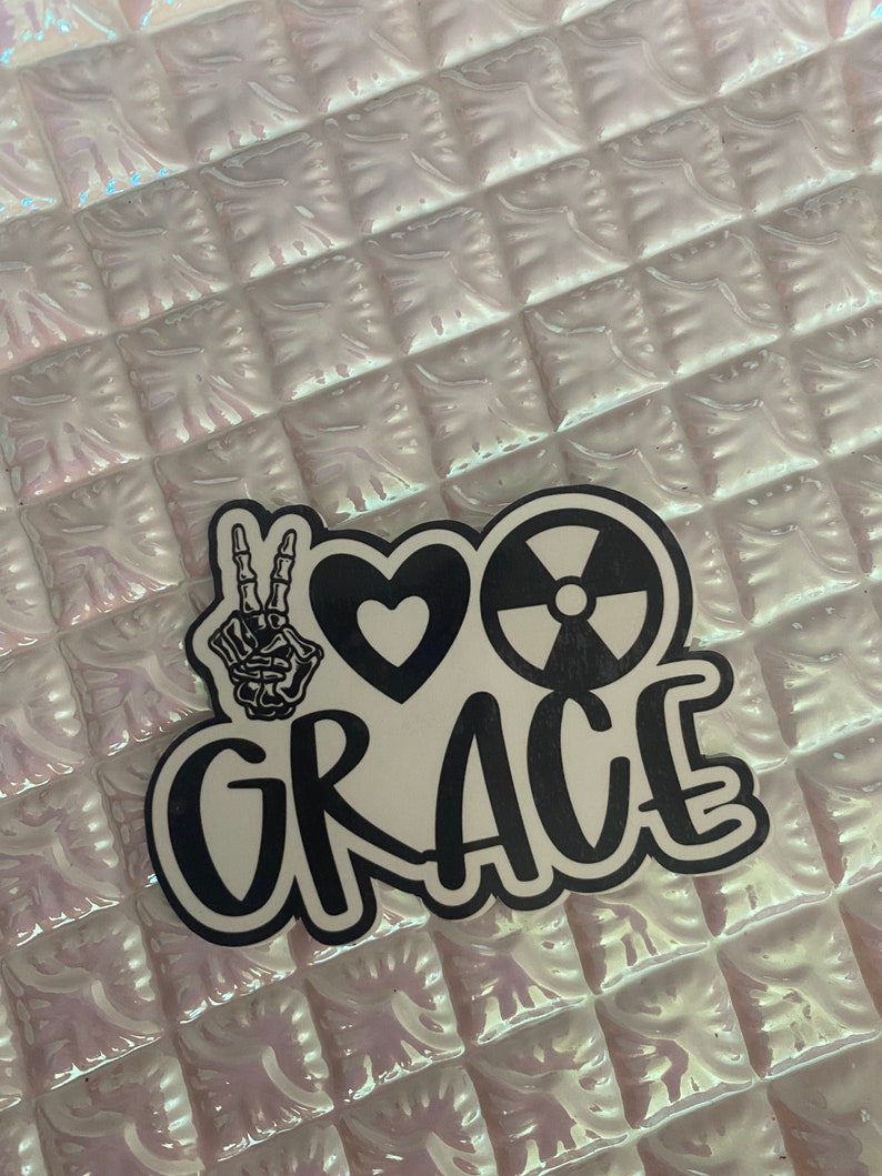 Personalized X-ray CT Sticker - Etsy
