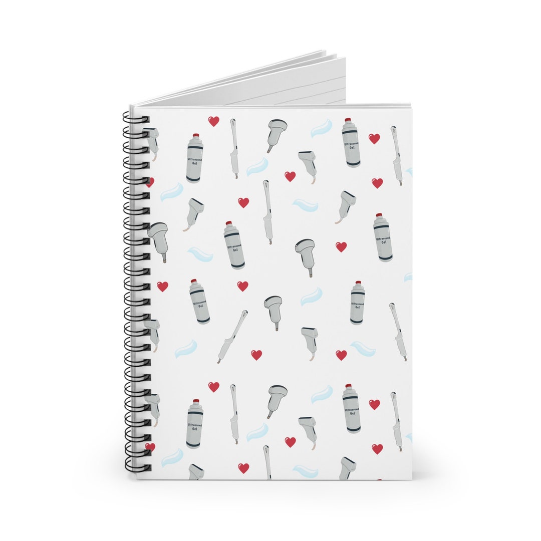 Ultrasound Probe Spiral Notebook - Ruled Line - Etsy