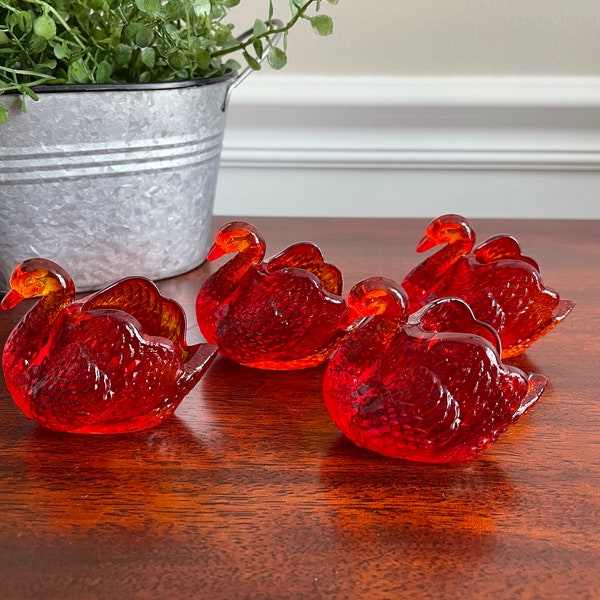 Amberina Glass - Etsy