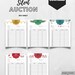 Christmas Silent Auction Bid Sheet and Receipt / Printable Bid Sheet ...