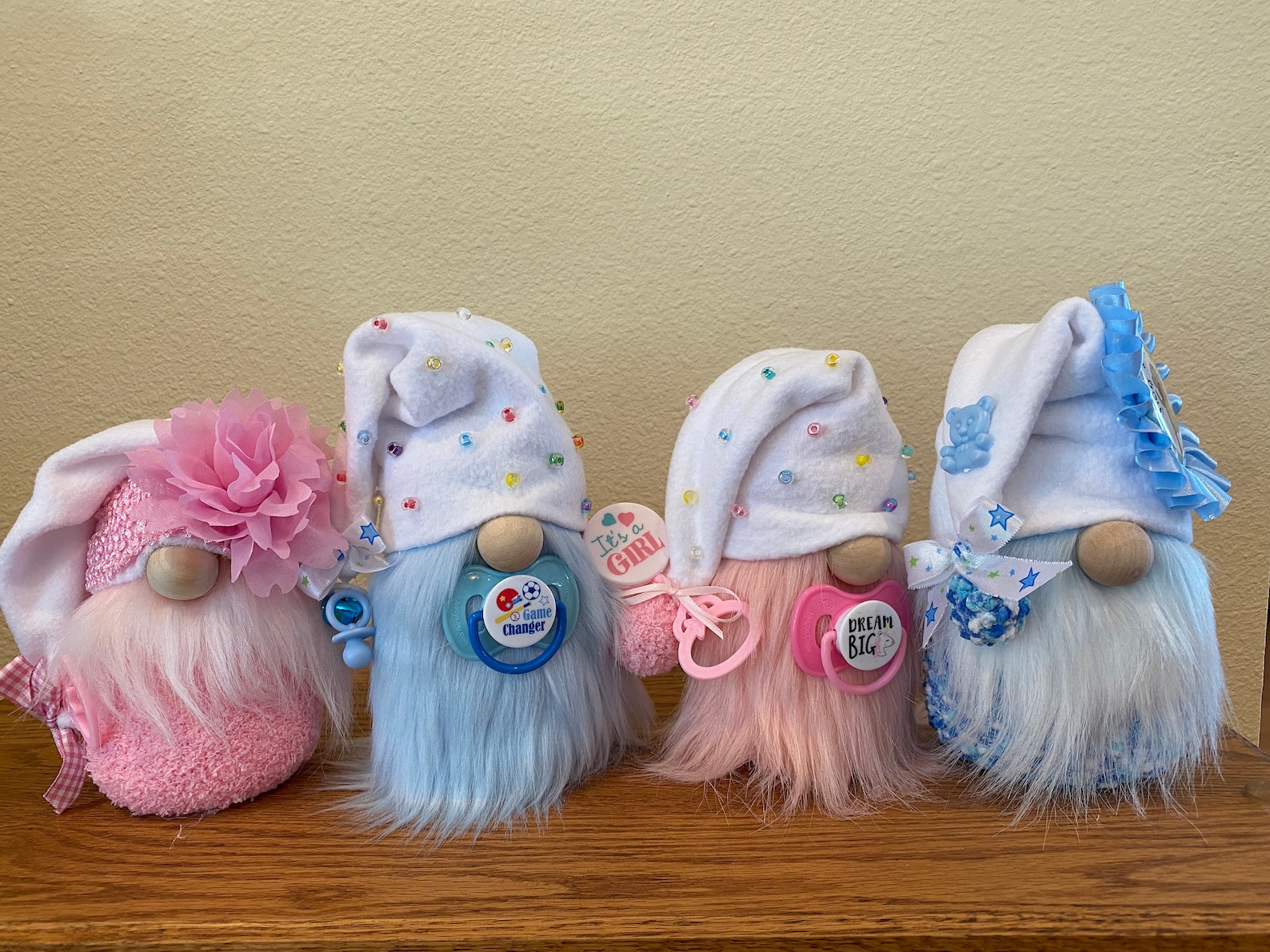 Baby Sock Gnome Baby Shower Gnome Pacifier Baby Girl Baby - Etsy