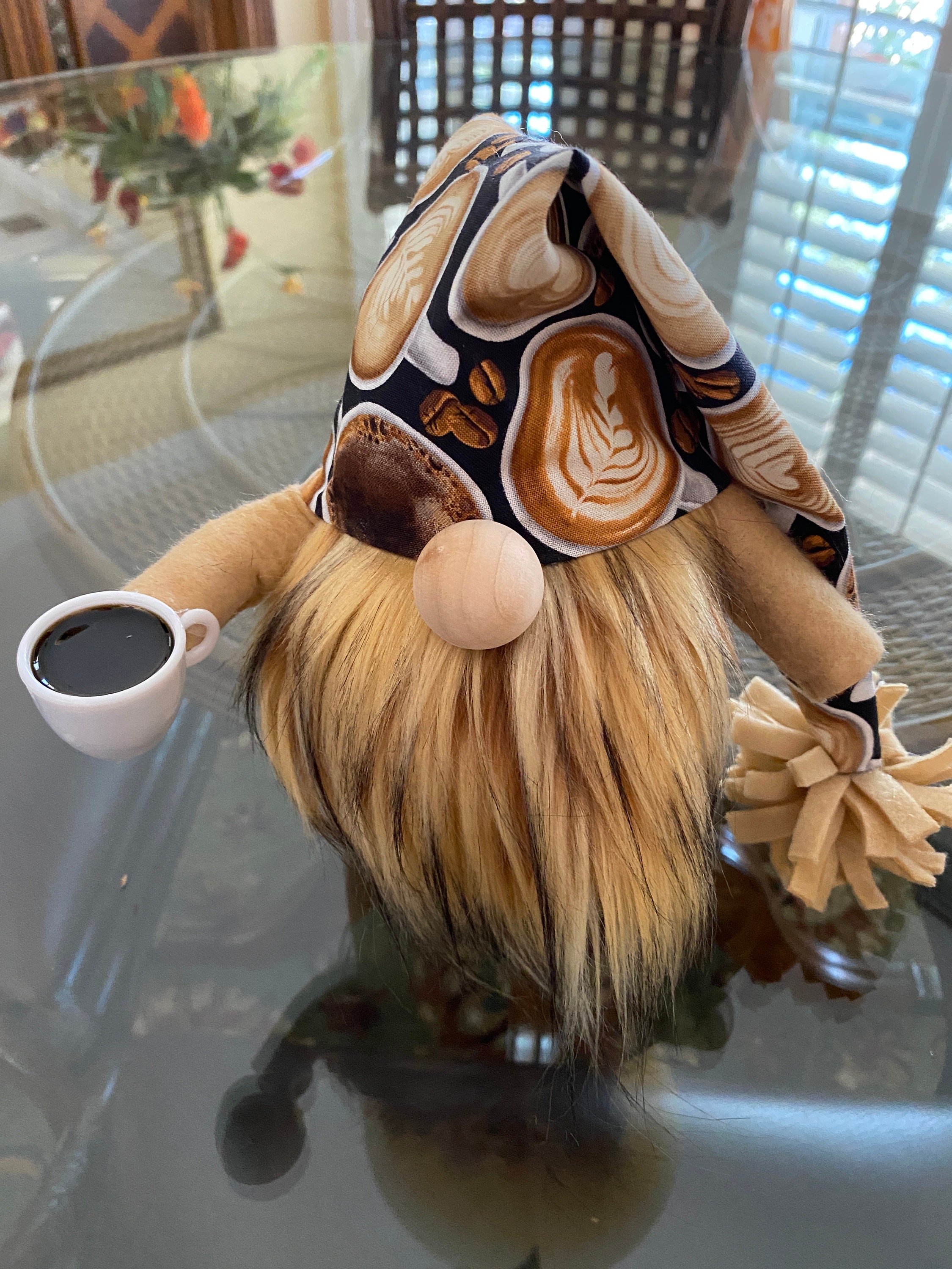 Coffee Anyone Coffee Gnome, Coffee Bar, Coffee Lovers Gnome, Sock Gnome ...