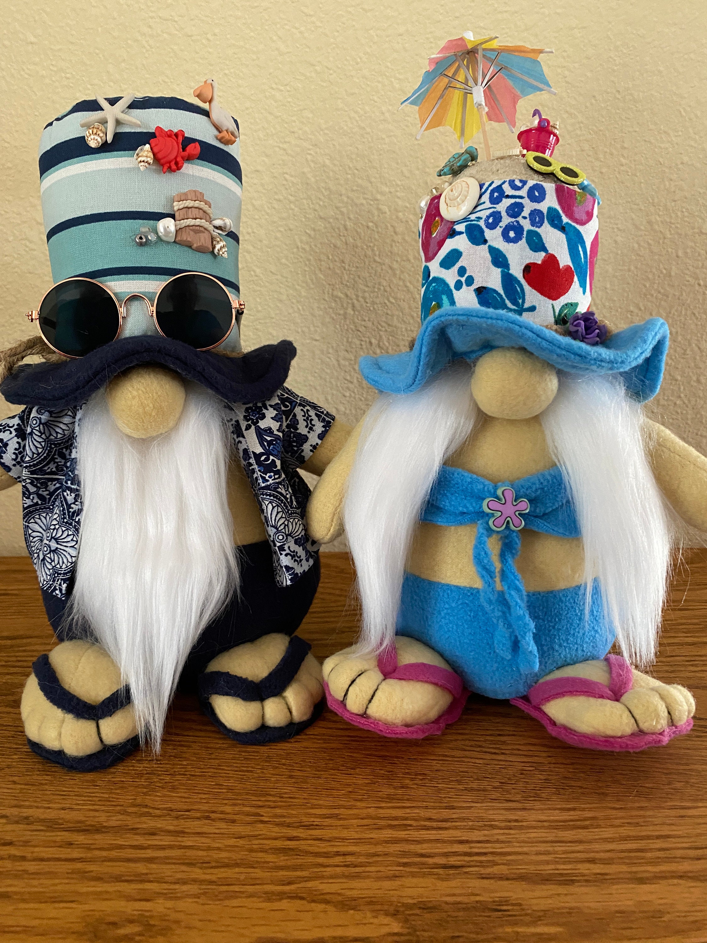 Gnome Time Like Summertime Gnomes Boy and Girl Gnomes Sold - Etsy