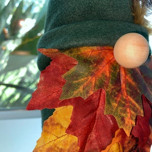 Fall Leaf Gnome (large) ! Fall Gnome, Leaf Gnome - Made With Love! - Etsy