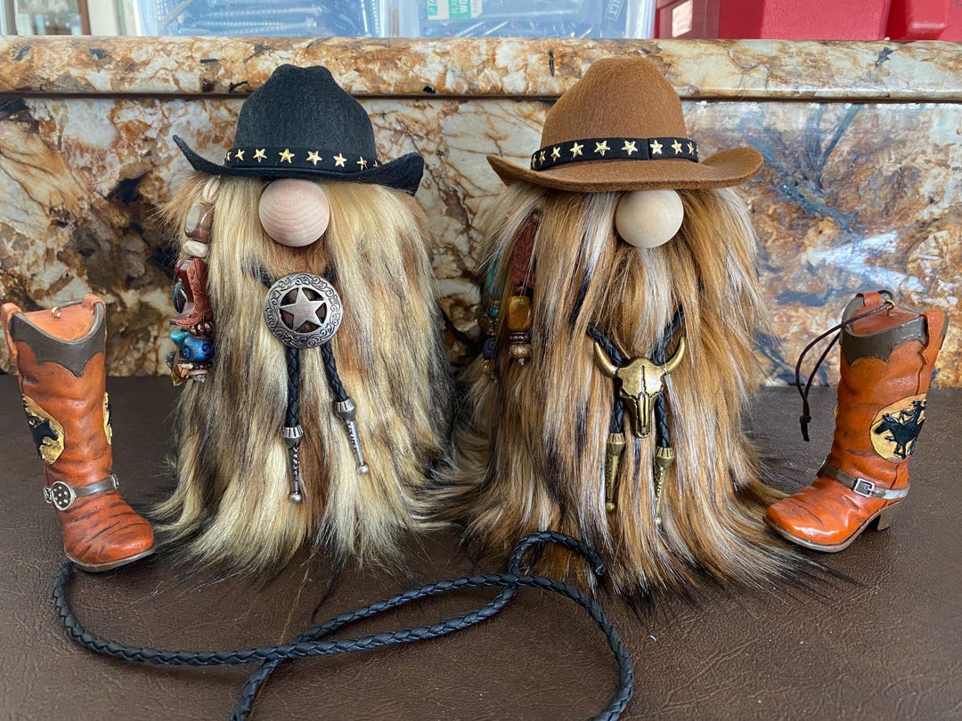 Cowboy Gnomes - Made With Love! - Etsy