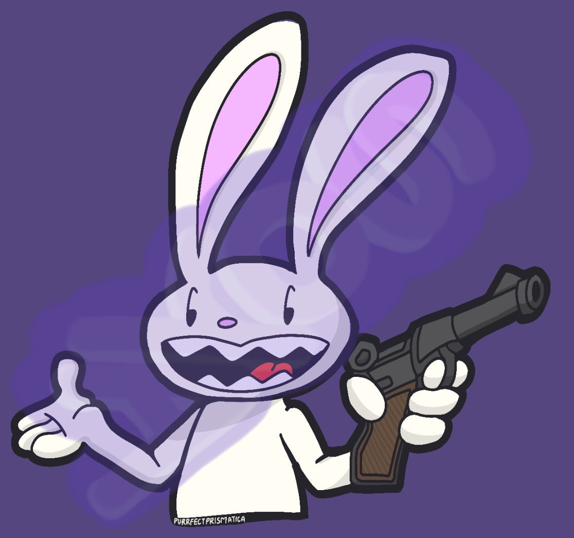 Sam and Max Stickers PREORDER - Etsy UK