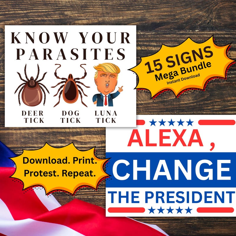 Printable Protest Signs - Etsy