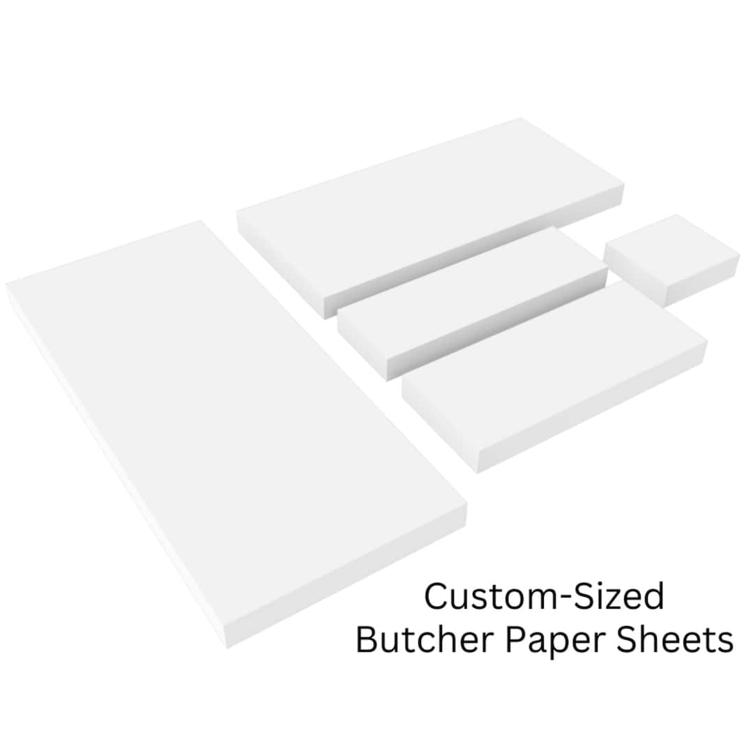 Custom Butcher Paper Precut in ANY Size You Need! No Cutting, No ...