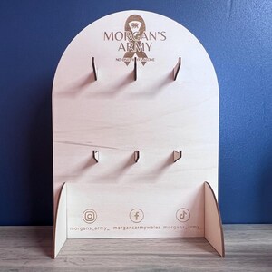 Personalised Keyring Stand - Etsy UK