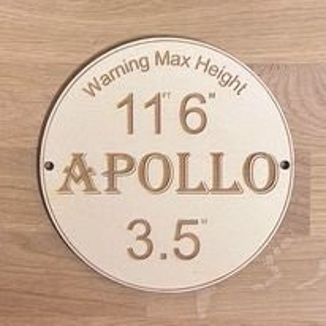 HGV Vehicle Height Indicator Cab Disc - Etsy Canada