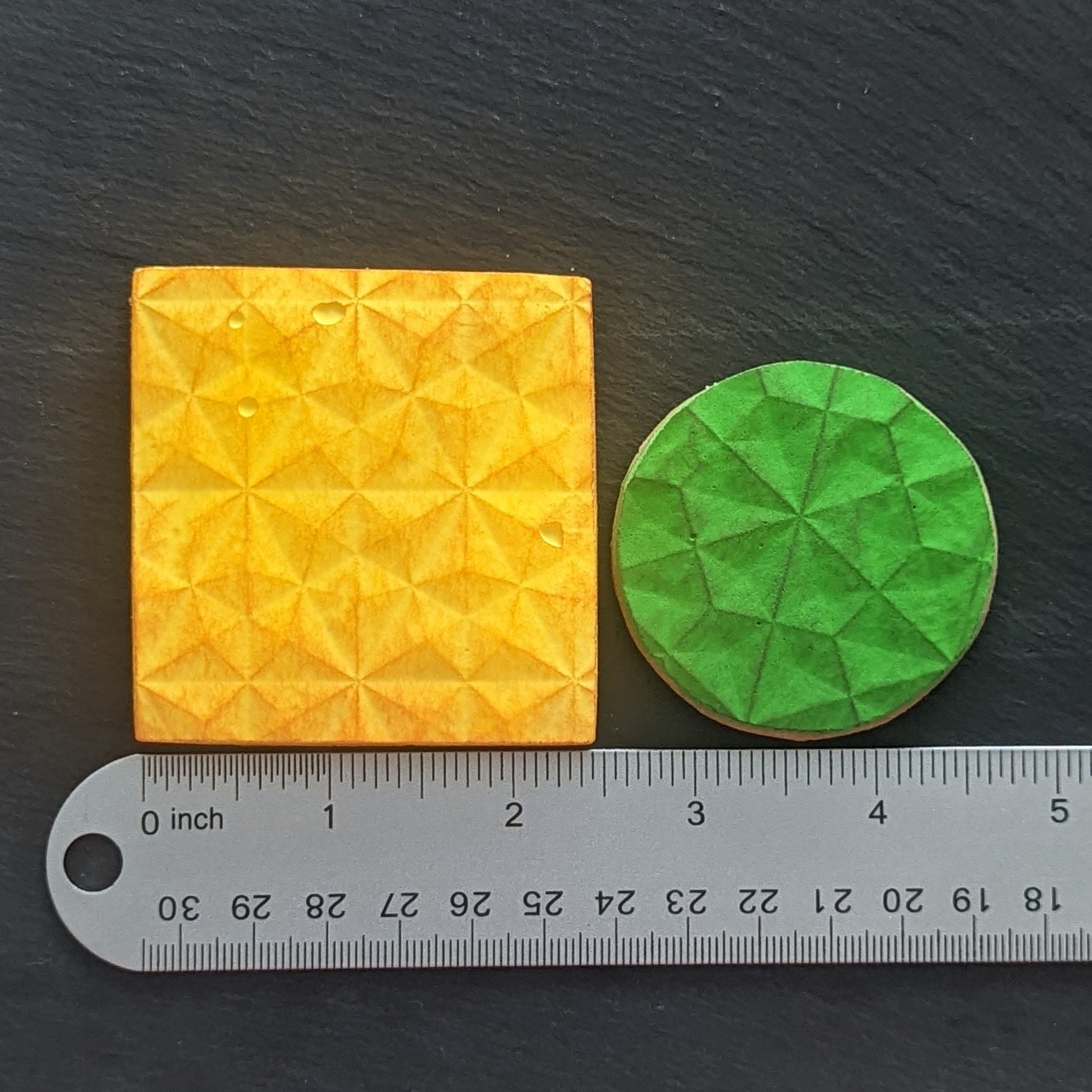 Triangles Textured Parchment Sheets CC5 - Etsy