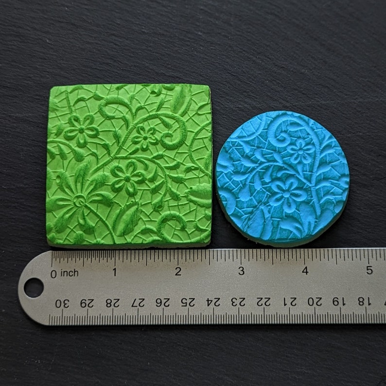 Lacey Flowers - Textured Parchment Sheets - S35 - Etsy