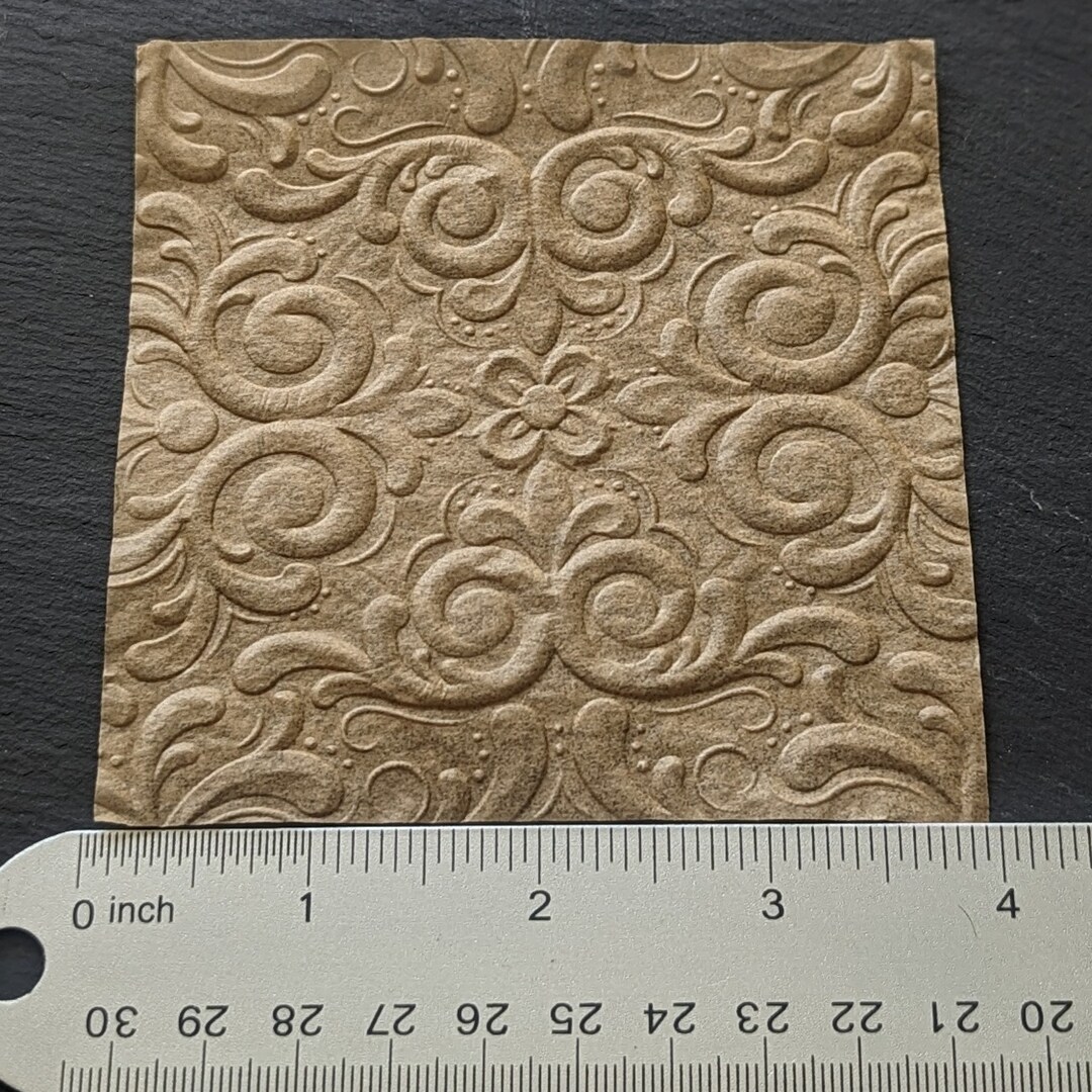 Floral Tile - Textured Parchment Sheets - SU9 - Etsy