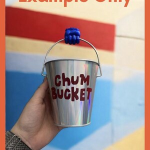 Chum Bucket Stickers for Party Favors - Etsy