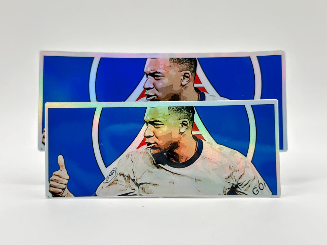 Mbappe X PSG | Soccer Sticker | Sports Fan | Phone and Laptop Accessory ...