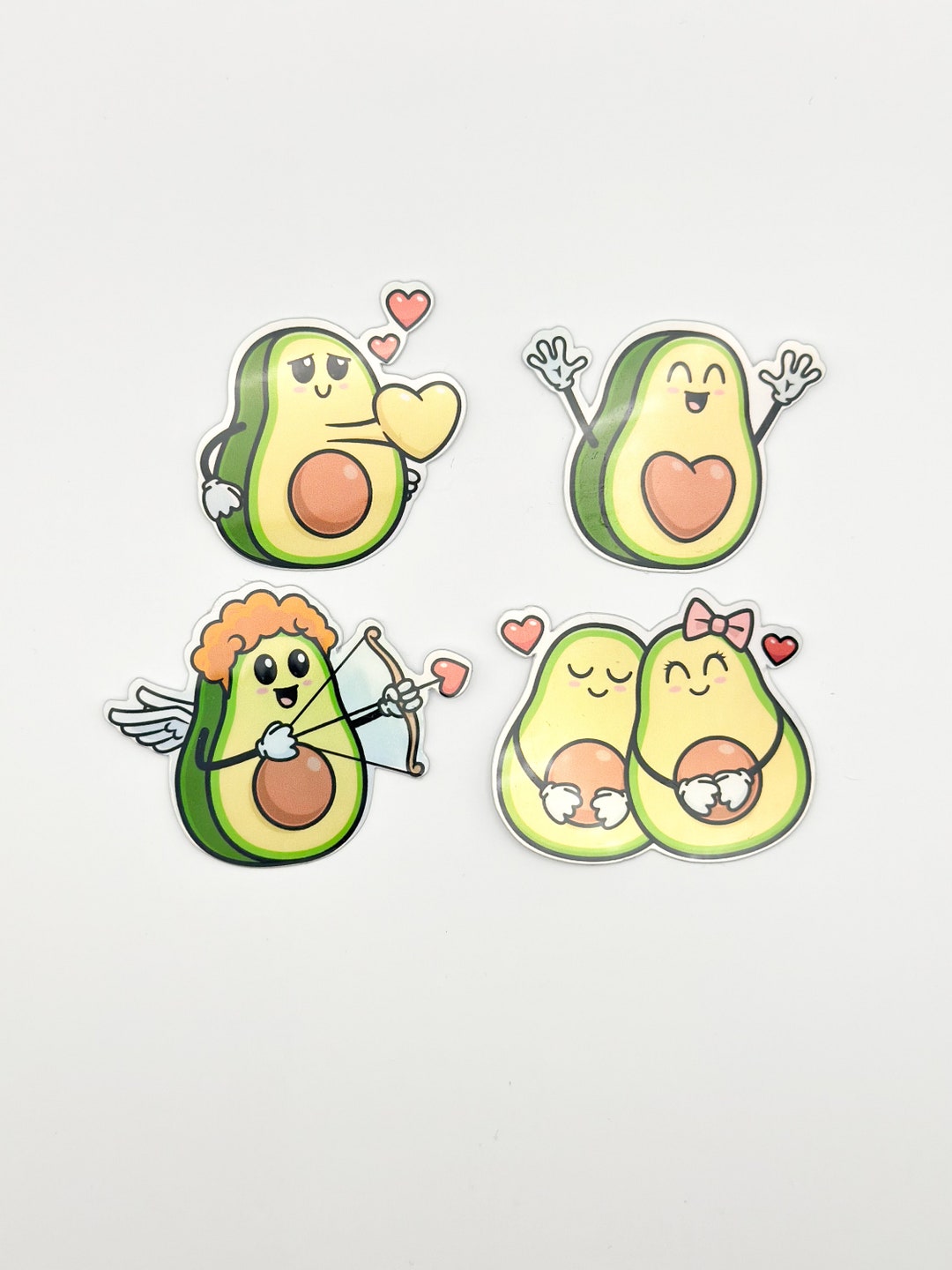 Cute Avocado X Valentines Day Sticker a-love-cado - Etsy