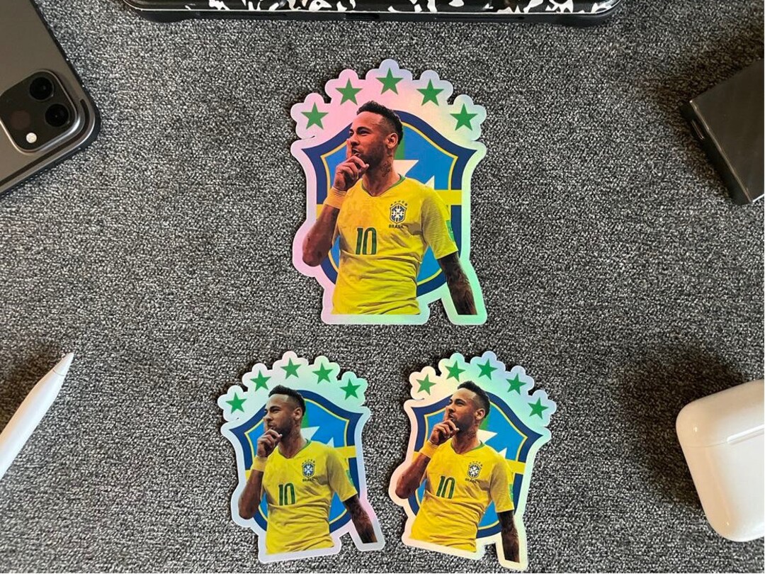 Neymar X Brazil | Soccer Sticker | Sports Fan | Phone and Laptop ...