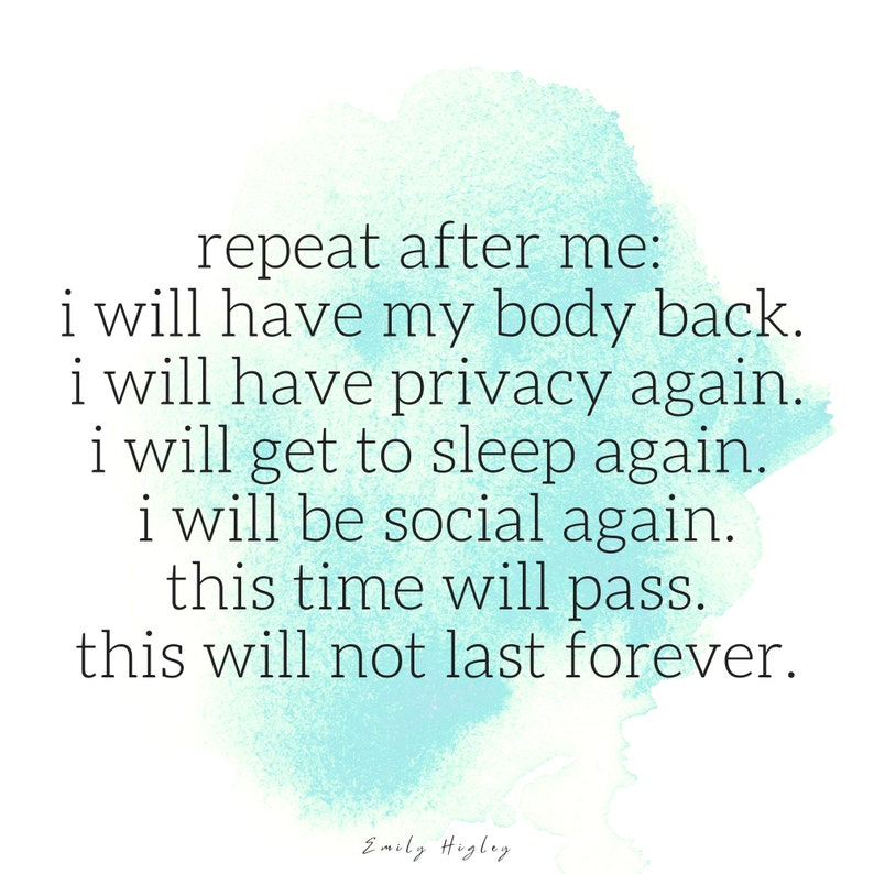 Postpartum Depression/ocd Printable Quotes - Etsy