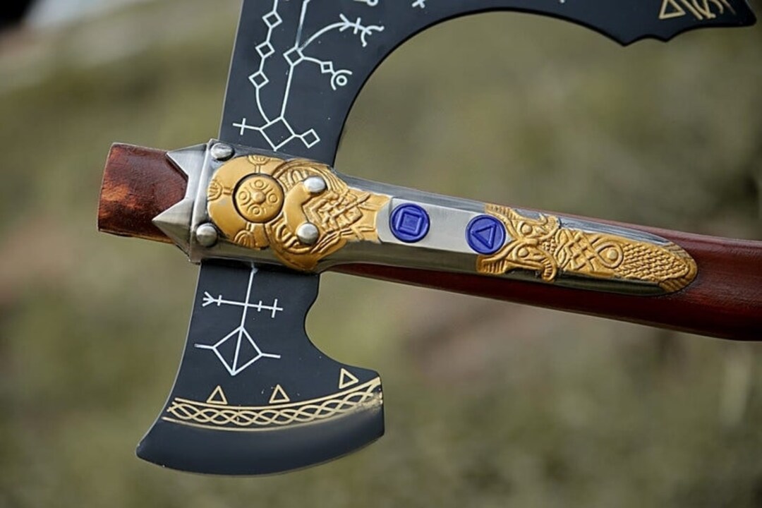 Leviathan Axe, Viking Axe, Axe Head, Kratos Axe, God of War Axe, Battle ...