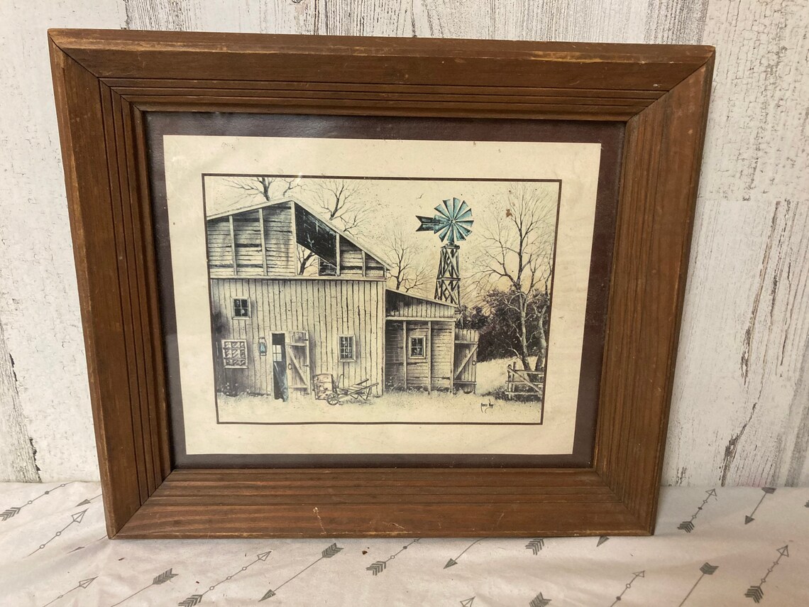Robert Nidy Frames Barn Print - Etsy