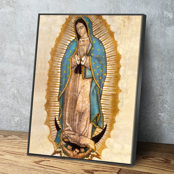 Our Lady of Guadalupe Poster - Etsy