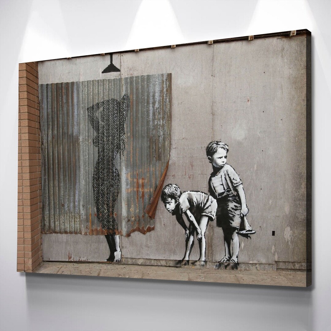 Banksy Prints Banksy Canvas Art Banksy Prints for Sale - Etsy
