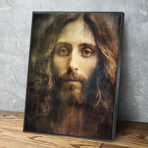 Real Face of Jesus - Etsy