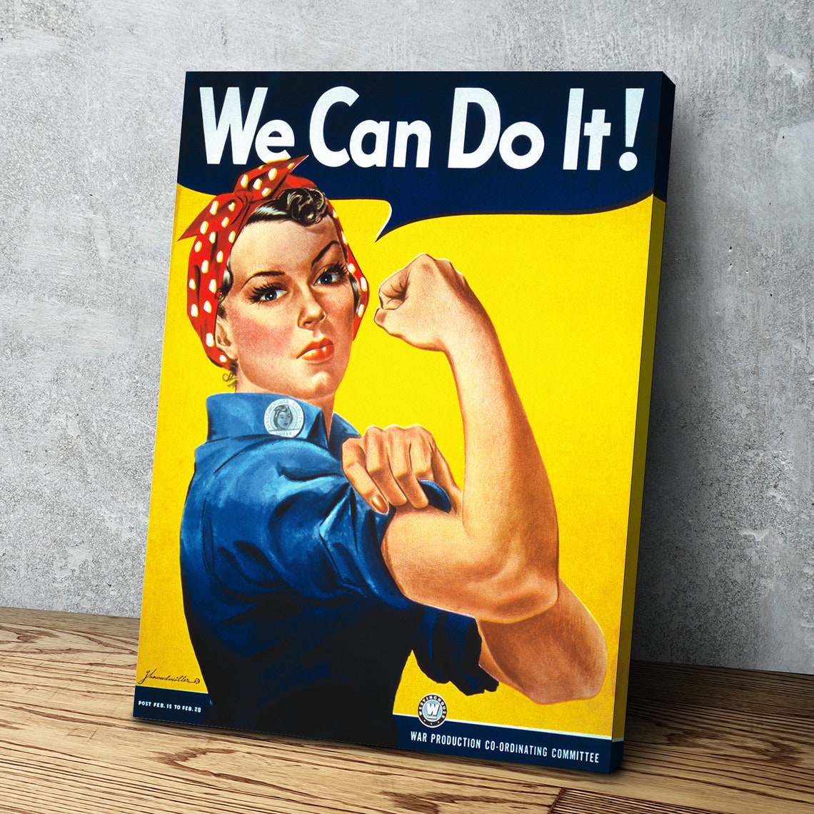 Rosie the Riveter Feminist Motivational Feminism Female - Etsy