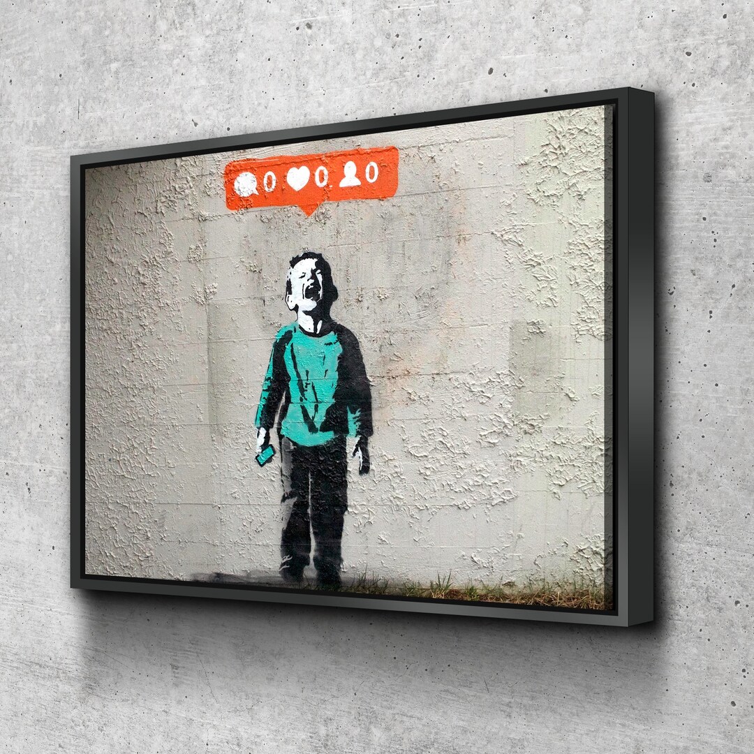 Banksy Prints Banksy Canvas Art Banksy Prints for Sale - Etsy