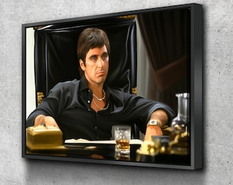 Scarface Wall Art Framed - Etsy