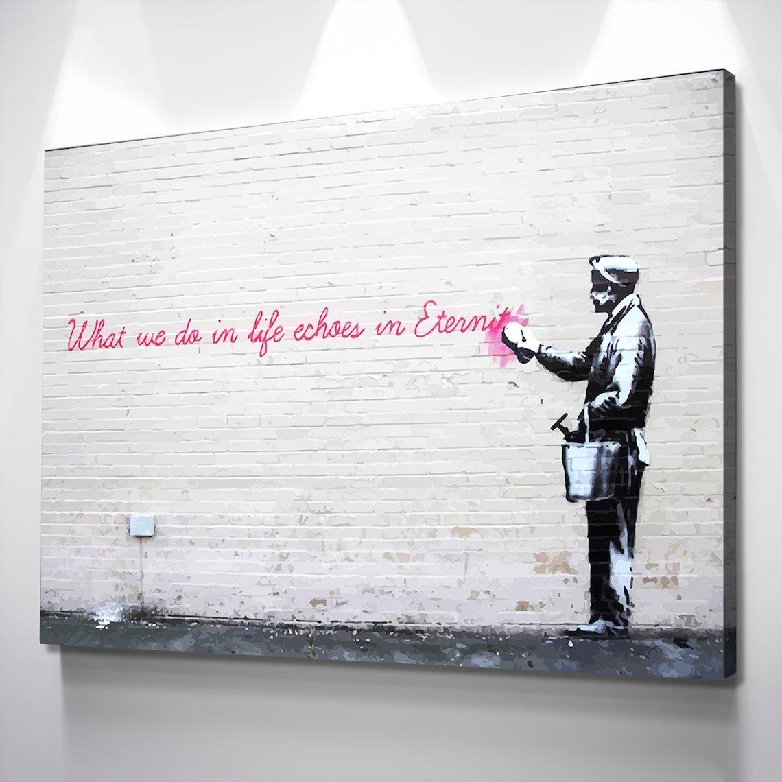 Banksy Prints Banksy Canvas Art Banksy Prints for Sale - Etsy