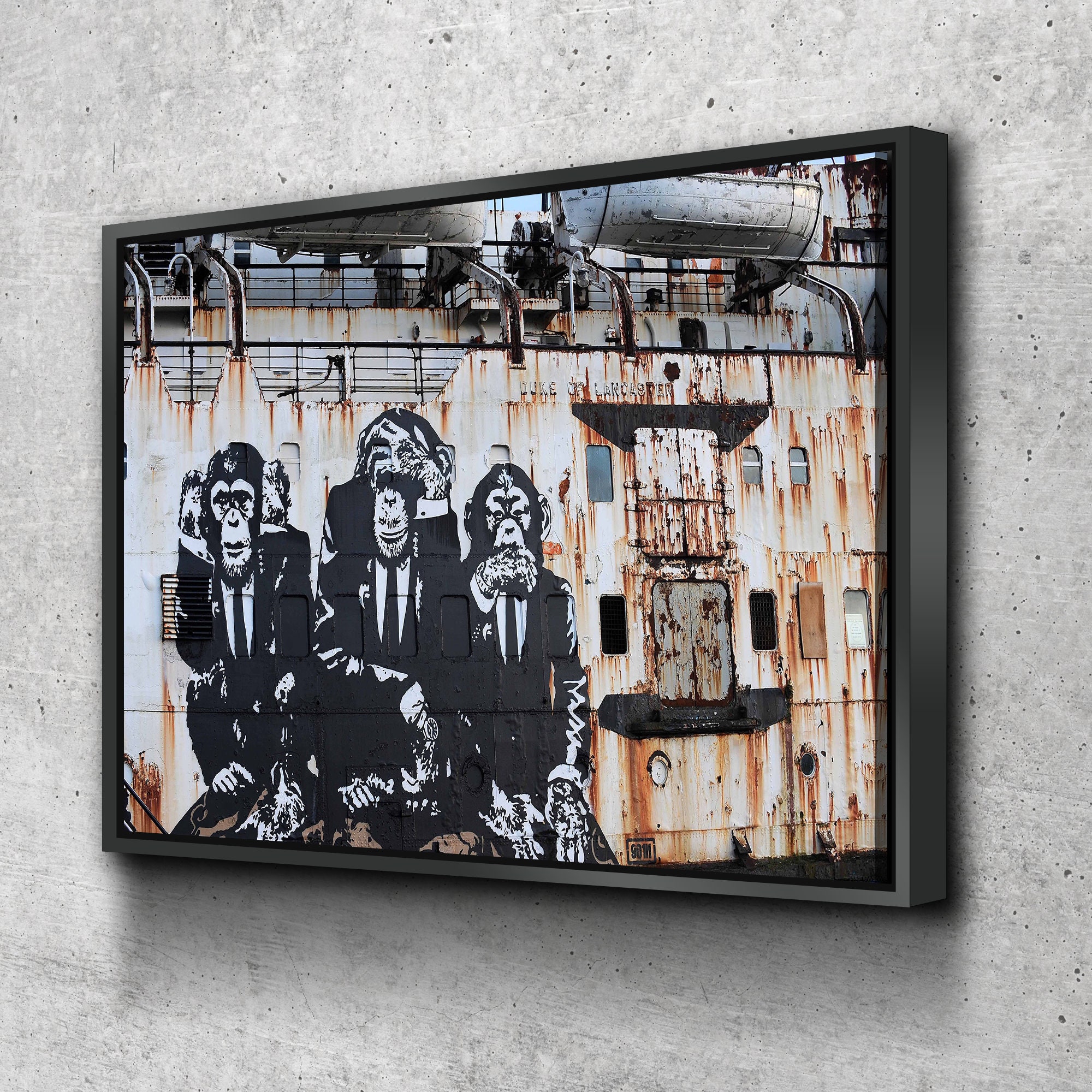 Banksy Prints Banksy Canvas Art Banksy Prints for Sale - Etsy