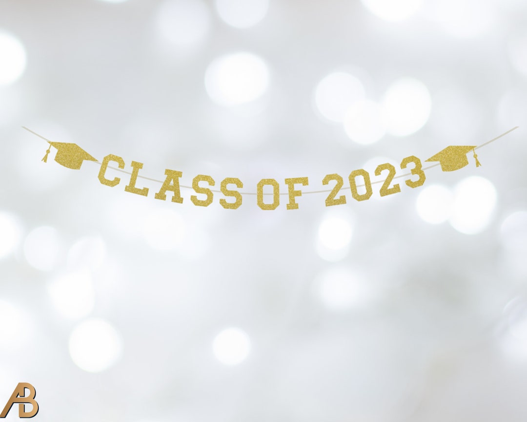Class of 2023, Graduation Banner, High School Graduation, Party ...