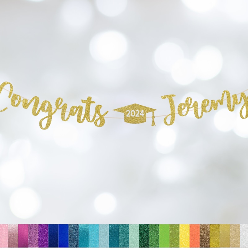 Graduation Banner - Etsy
