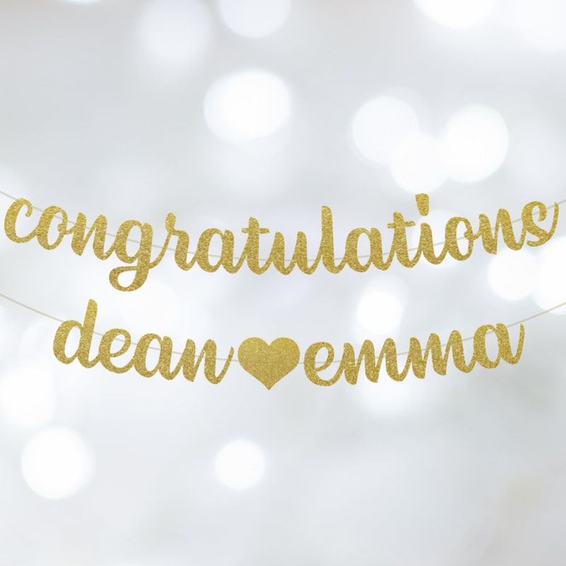 Congratulations Banner - Etsy