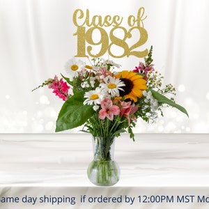Class of 1982 Centerpiece Class Reunion Party Table Décor - Etsy