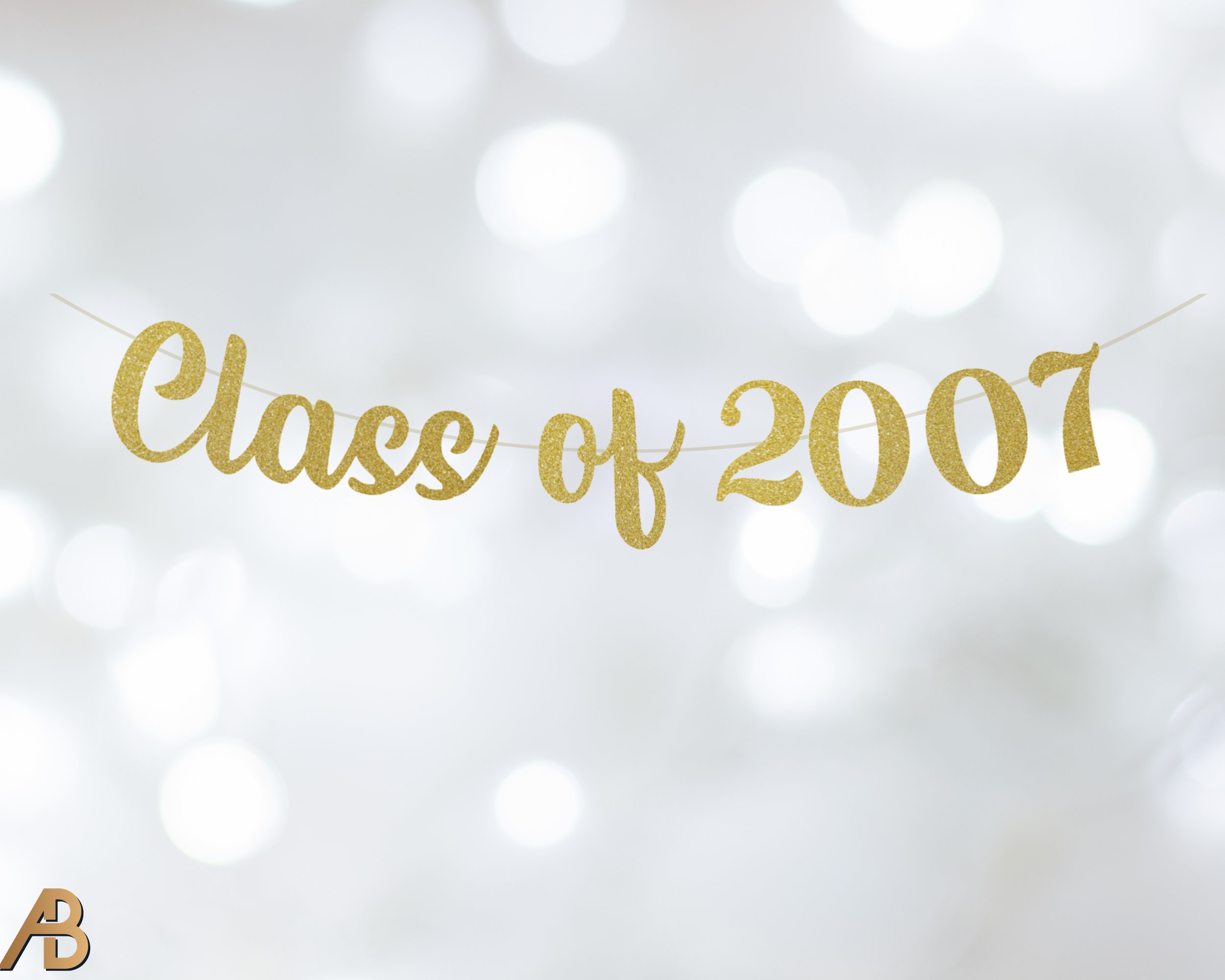 Class of 2007 Banner Class Reunion Party Decorations Custom - Etsy