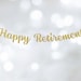 Happy Retirement Banner, Retirement Banner, off the Clock, Officially ...