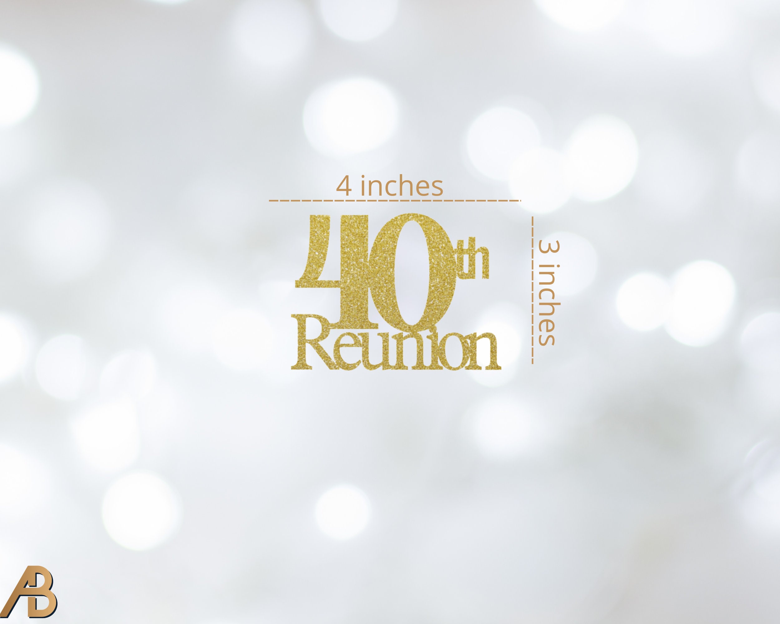 40th Reunion, Class Reunion Centerpiece, Class Reunion, Party Table ...