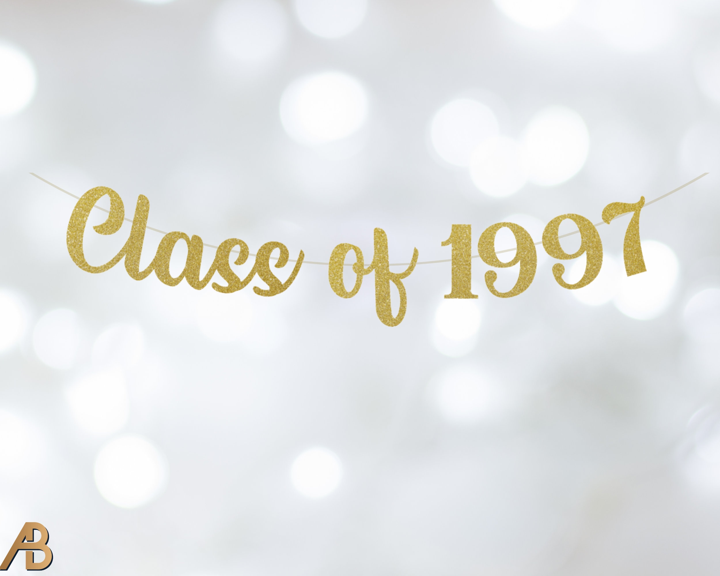 Class of 1997 Banner, Class Reunion, Party Decorations, Custom Banner ...